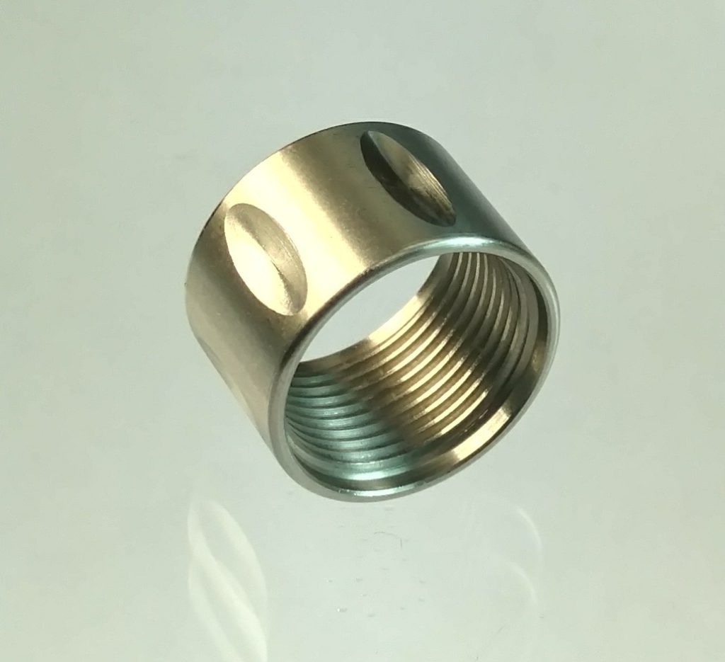 Xtreme Precision Stainless 40 cal 9/16-24 x 11mm long Fluted Thd ...